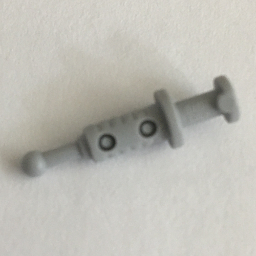 LEGO PART 53020 Equipment Medical Syringe with 2 Holes | Rebrickable ...