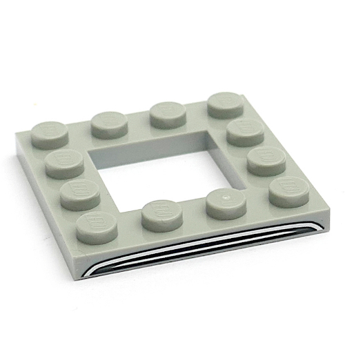 LEGO PART 64799pr0001 Plate Special 4 x 4 with 2 x 2 Opening with Car ...