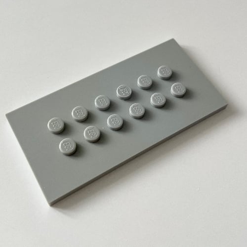 LEGO PART 6576 Plate Special 4 x 8 with Studs in Centre | Rebrickable ...