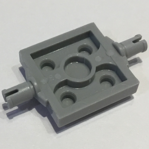 LEGO PART 67687 Plate Special 2 x 2 with Wheel Holders with Cross ...