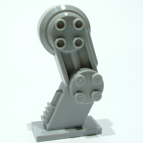 LEGO PART 70943c01 Mech Leg, Right, with Black Pin | Rebrickable ...