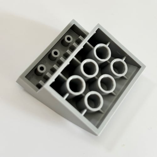 LEGO PART 7249 Brick Curved 4 x 4 x 1 2 / 3 | Rebrickable - Build with LEGO