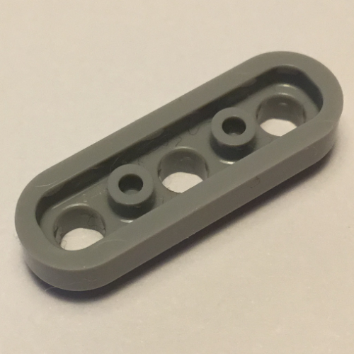 LEGO PART 77850 Plate Special 1 x 3 Rounded with 3 Open Studs ...