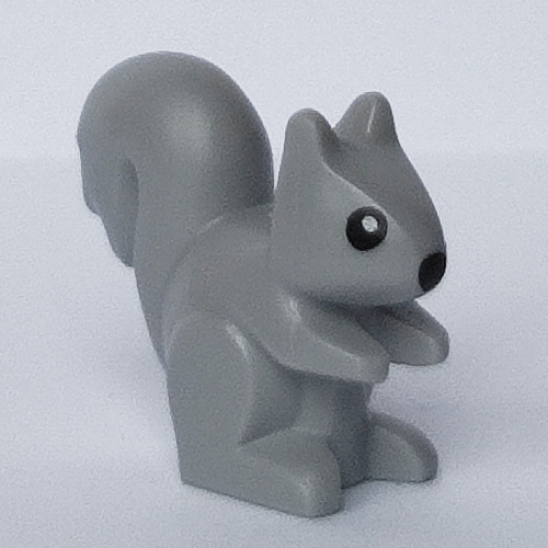 LEGO PART 80679pr0003 Animal, Squirrel, Standing, Black Eyes and Nose ...
