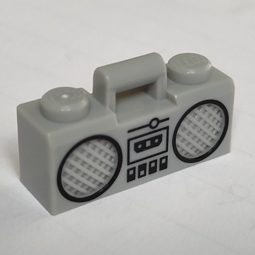LEGO PART 93221pr0003 Equipment Radio / Boom Box with Handle and Black ...