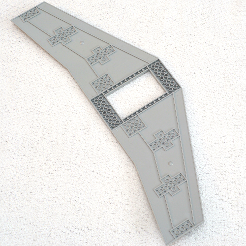 LEGO PART 93541 Wing Plate 20 x 56 with 6 x 10 Opening and 4 Holes ...