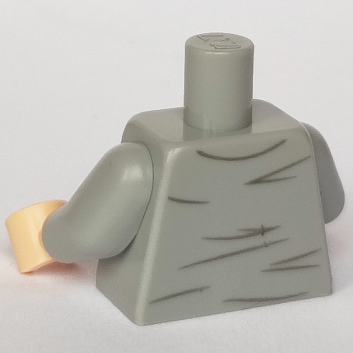 LEGO PART 973c14h02pr4886 Torso Shirt with Light Nougat Neck Print ...