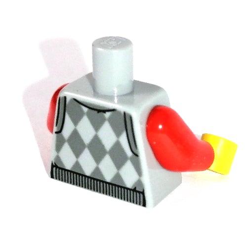 LEGO PART 973c22h01pr5463 Torso Sweater Vest with Light/Dark Bluish ...