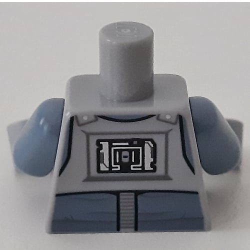 LEGO PART 973c24h14pr5230 Torso Flight Suit with Chest Panel and Tubes ...