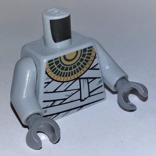 LEGO PART 973c14h12pr0780 Torso Bandage Wrapping and Gold Necklace ...
