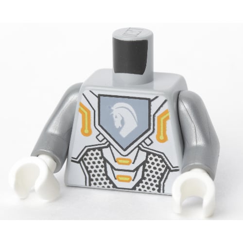 LEGO PART 973c30h27pr3152 Torso Armor with Orange and Gold Circuitry ...