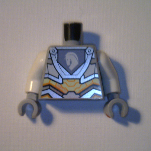 LEGO PART 973c27h14pr3559 Torso Armor with Orange and Gold Circuitry ...