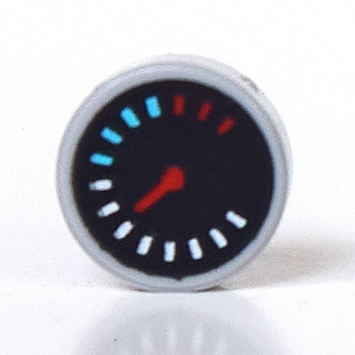 LEGO PART 98138pr0186 Tile Round 1 x 1 with Gauge Print | Rebrickable ...