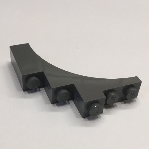 LEGO PART 14395 Brick Arch 1 x 5 x 4 [Continuous Bow, Raised Underside ...