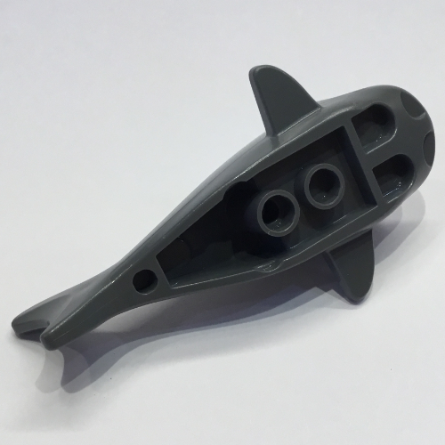 LEGO PART 14518 Animal Body Part, Shark Body with Three Gill Slits ...