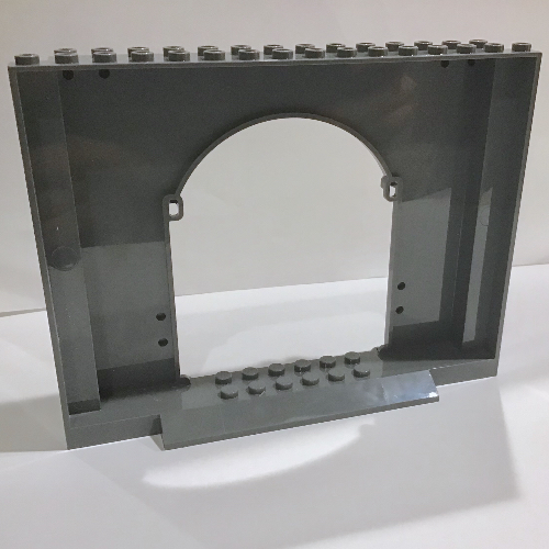 LEGO PART 15626pr0006 Panel 4 x 16 x 10 with Vines, Leaves, Red Button ...