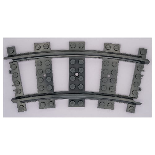 LEGO PART 2827 Vehicle Track, Train, Plastic (RC Trains) Curved ...
