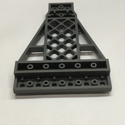 LEGO PART 30036 Wedge Plate 8 x 6 x 2/3 with Grille | Rebrickable ...
