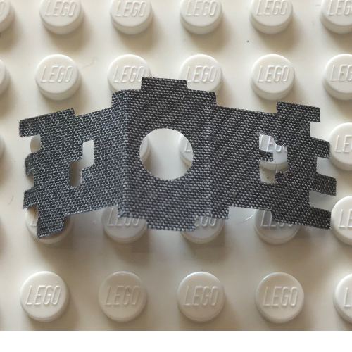 LEGO PART 35904 Neckwear Poncho, Tattered and Pixelated | Rebrickable ...