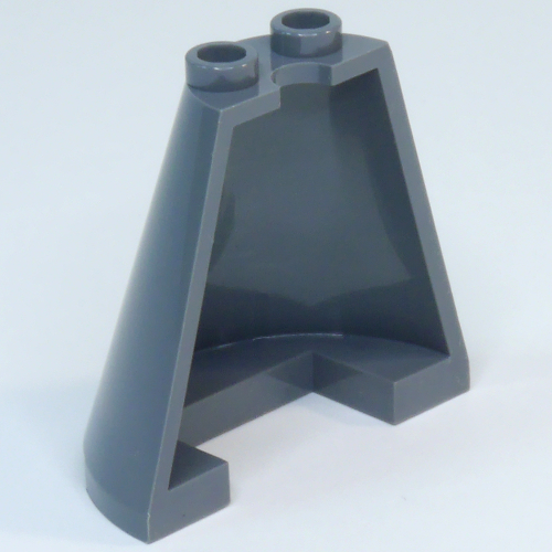 LEGO PART 38317 Cone Half 2 x 4 x 3 | Rebrickable - Build with LEGO