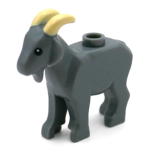 LEGO PART 5170pr0002 Animal, Goat with Tan Horns print | Rebrickable ...