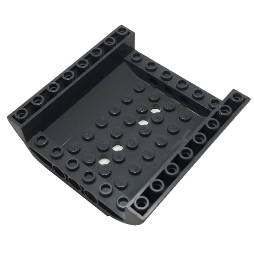 LEGO PART 54091 Slope Curved 8 x 8 x 2 Inverted Double | Rebrickable ...