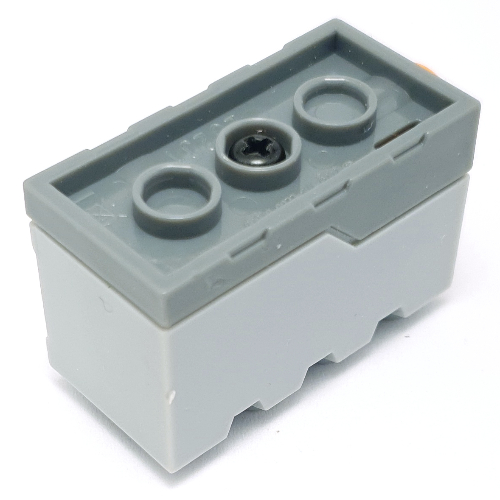 LEGO PART 55206c05 Sound Brick 2 x 4 x 2 with Light Bluish Gray Top and ...