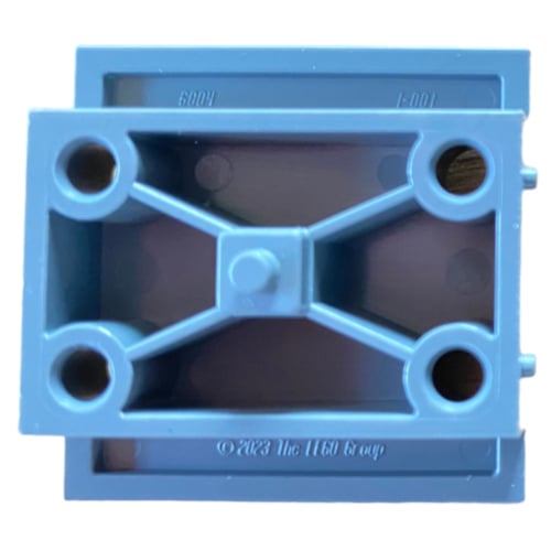LEGO PART 6004 Molding Machine Mold for a Plate 1 x 1, Bottom Section ...
