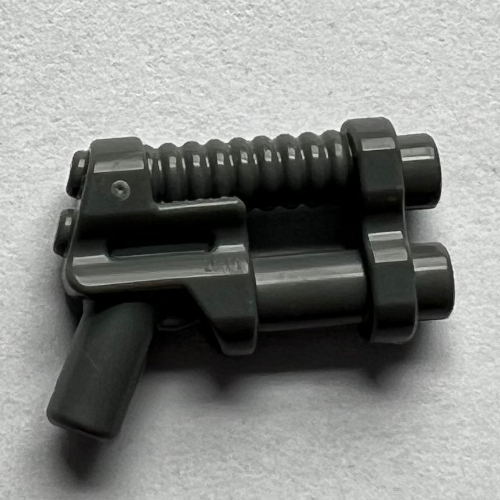 LEGO PART 6018 Weapon Gun / Pistol Two Barrel, 8 Ribs | Rebrickable ...