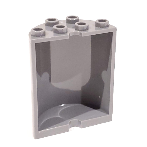 LEGO PART 6259 Cylinder Half 2 x 4 x 4 | Rebrickable - Build with LEGO