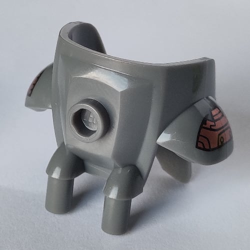 LEGO PART 72326pr0003 Minifig Neckwear Armour Space with Shoulder ...