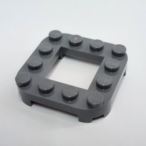 LEGO PART 79387 Plate Round Corners 4 x 4 x 2/3 Circle with 2 x 2 ...