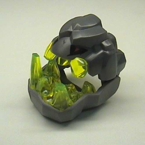 LEGO PART 85045c01pr0001 Creature Body Part, Rock Monster King Jaw ...