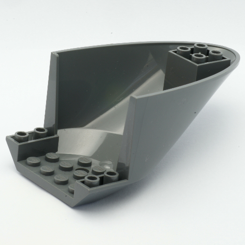 LEGO PART 87616 Aircraft Fuselage Curved Aft Section 6 x 10 Bottom ...