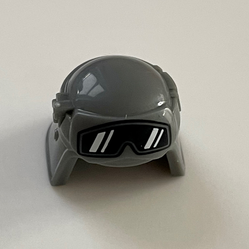 LEGO PART 36043pr0003 Helmet Imperial Pilot, Raised Forehead, Black ...