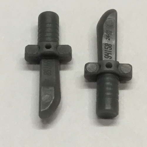 LEGO PART 95054 Weapon Dagger / Knife [Flat Hilt End] | Rebrickable ...