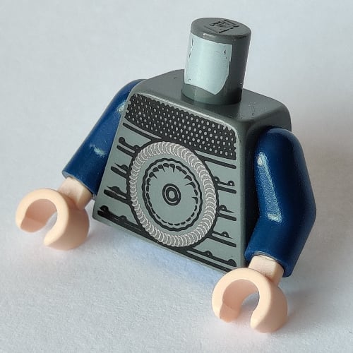 LEGO PART 973c05h02pr1564 Torso Armor with Large Disc and Chain Mail ...