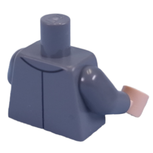 LEGO PART 973c12h02pr6767 Torso, Suit, Jacket, White Shirt, Black Tie ...