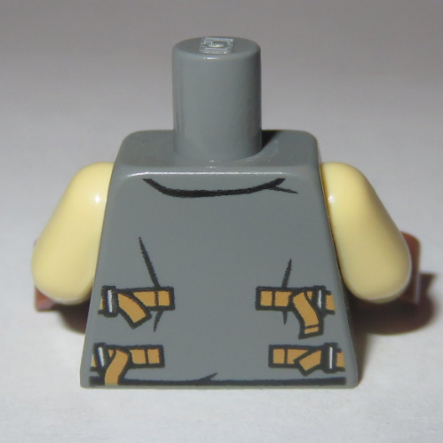 LEGO PART 973c26h19pr3557 Torso Jacket with Dark Tan Belts and Pockets ...