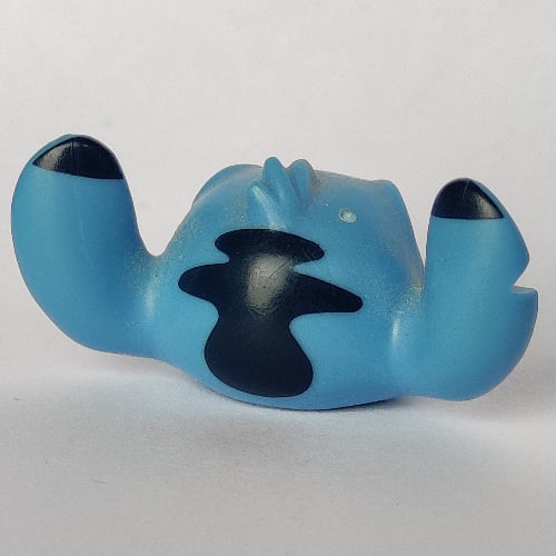 LEGO PART 24783pr0001 Minifig Head Special with Large Notched (Dark ...