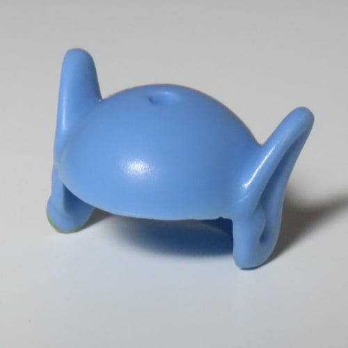 LEGO PART 24790pr0001 Bald Head with Hole in Top and Long Pointed Ears ...