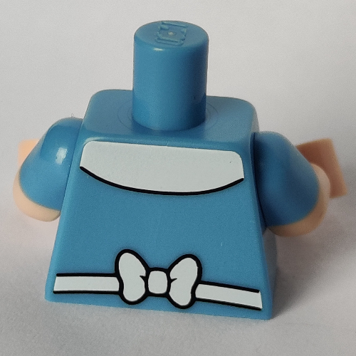 LEGO PART 973g32c02h02pr3325 Torso, Dual Molded Arms, Dress with Collar ...