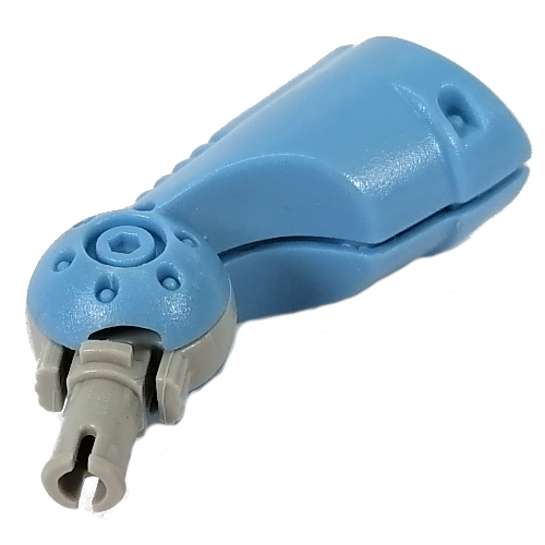 LEGO PART 41145c03 Large Figure Limb, Mechanical Short, with Light Gray ...