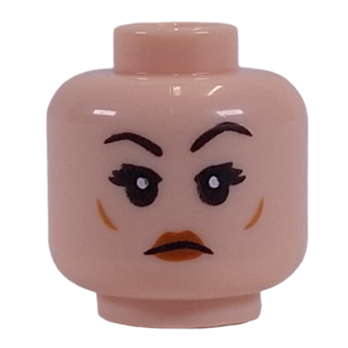 LEGO PART 28621pr4121 Minifig Head Hermione Granger, Dark Brown ...