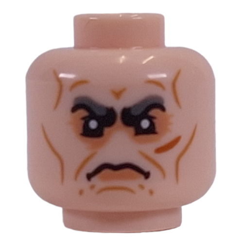 LEGO PART 28621pr4126 Minifig Head Griphook, Goblin with Thick Black ...
