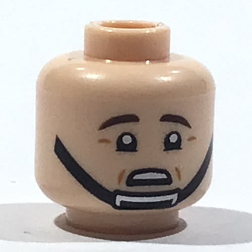 LEGO PART 28621pr4286 Minifig Head Captain Antilles / Rebel Trooper ...