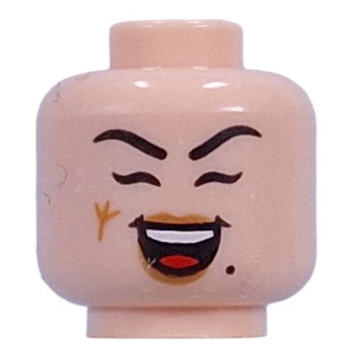 LEGO PART 28621pr4413 Minifig Head Tasha the Witch Queen, Black ...