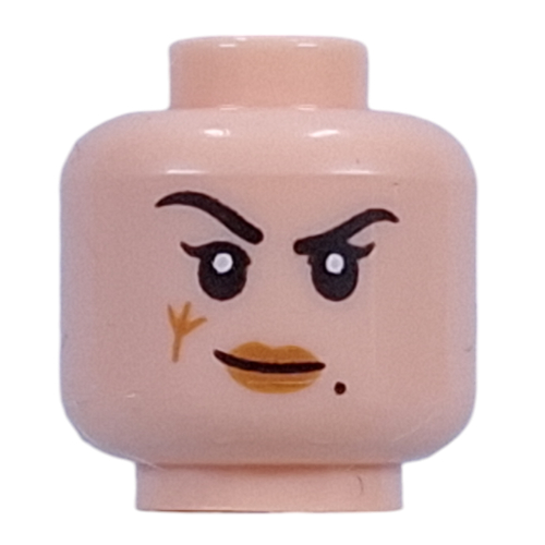 LEGO PART 28621pr4413 Minifig Head Tasha the Witch Queen, Black ...