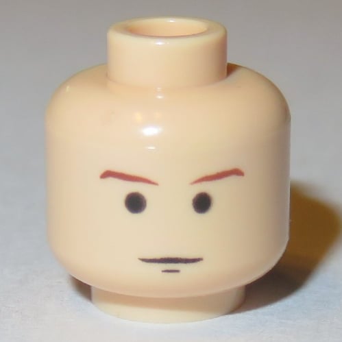 LEGO PART 3626bpr0635 Minifig Head Luke Skywalker / Obi-Wan Kenobi ...