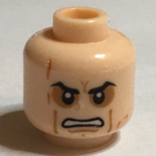 LEGO PART 3626bpr0928 Minifig Head Anakin Skywalker, Sunken Eyes, Cheek ...
